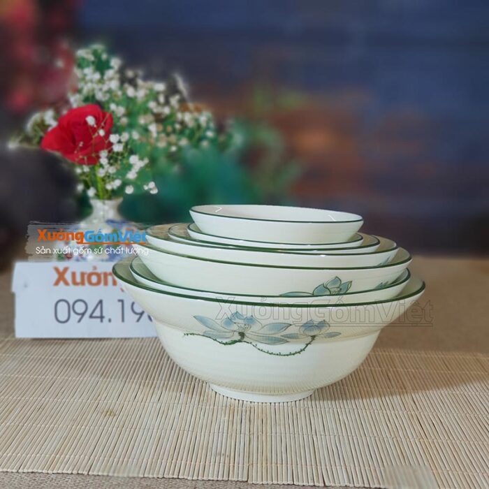 Cung cấp Bát Đĩa Bát Tràng tại Tphcm - Chén dĩa gốm sứ chất lượng cao